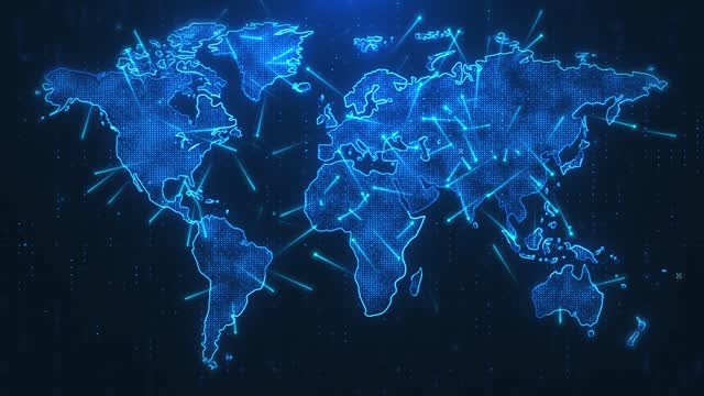 Background World Map Animation Stock Footage: Royalty-Free Video Clips ...