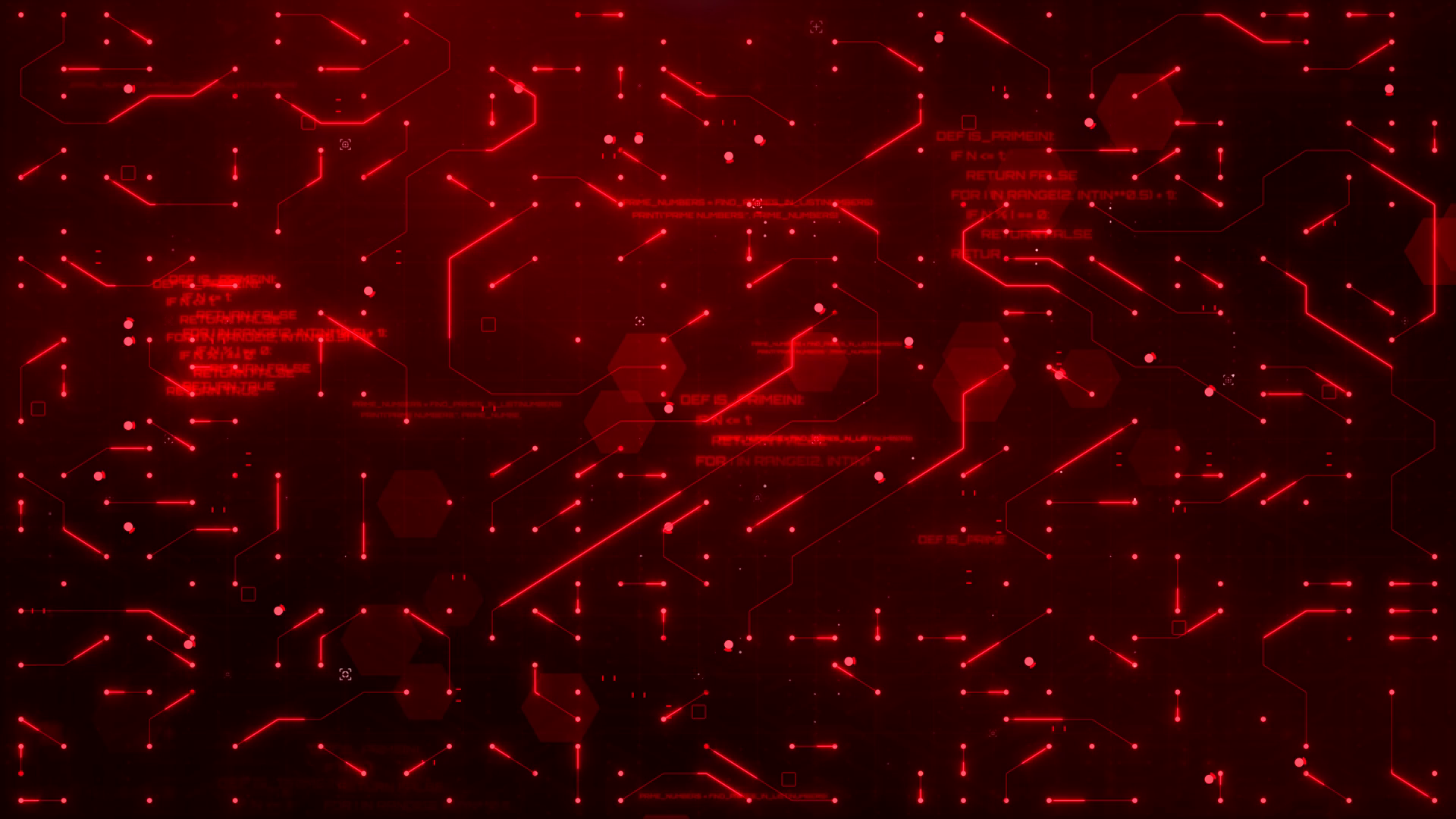 Red Circuitry Matrix: Futuristic Tech Stock Motion Graphics SBV-348858926 - Storyblocks