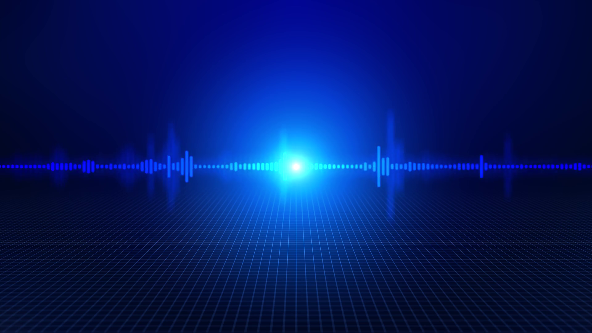 Blue Sound Wave Grid: Audio Equalizer With Stock Footage SBV-348556980 ...