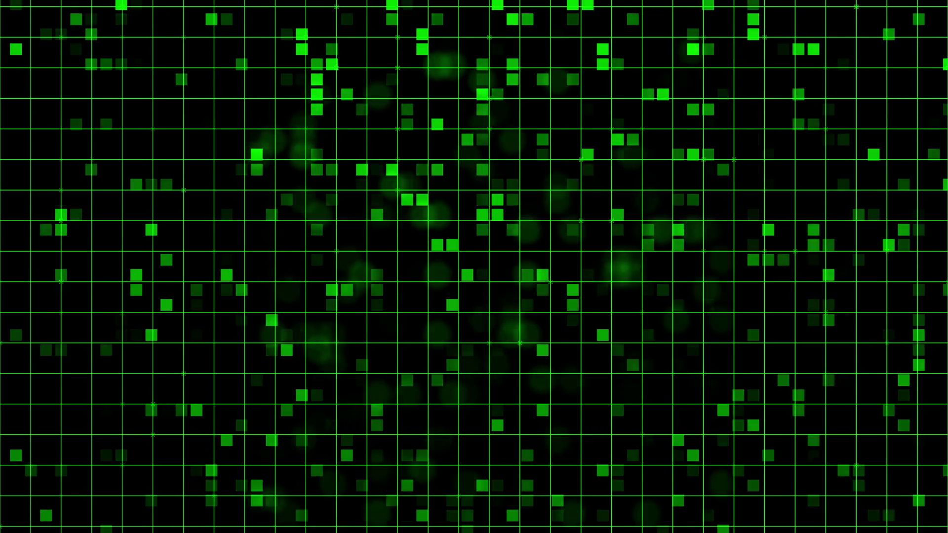 Green Sqaures In Seamless Loop Electric Stock Footage SBV-348367295 ...