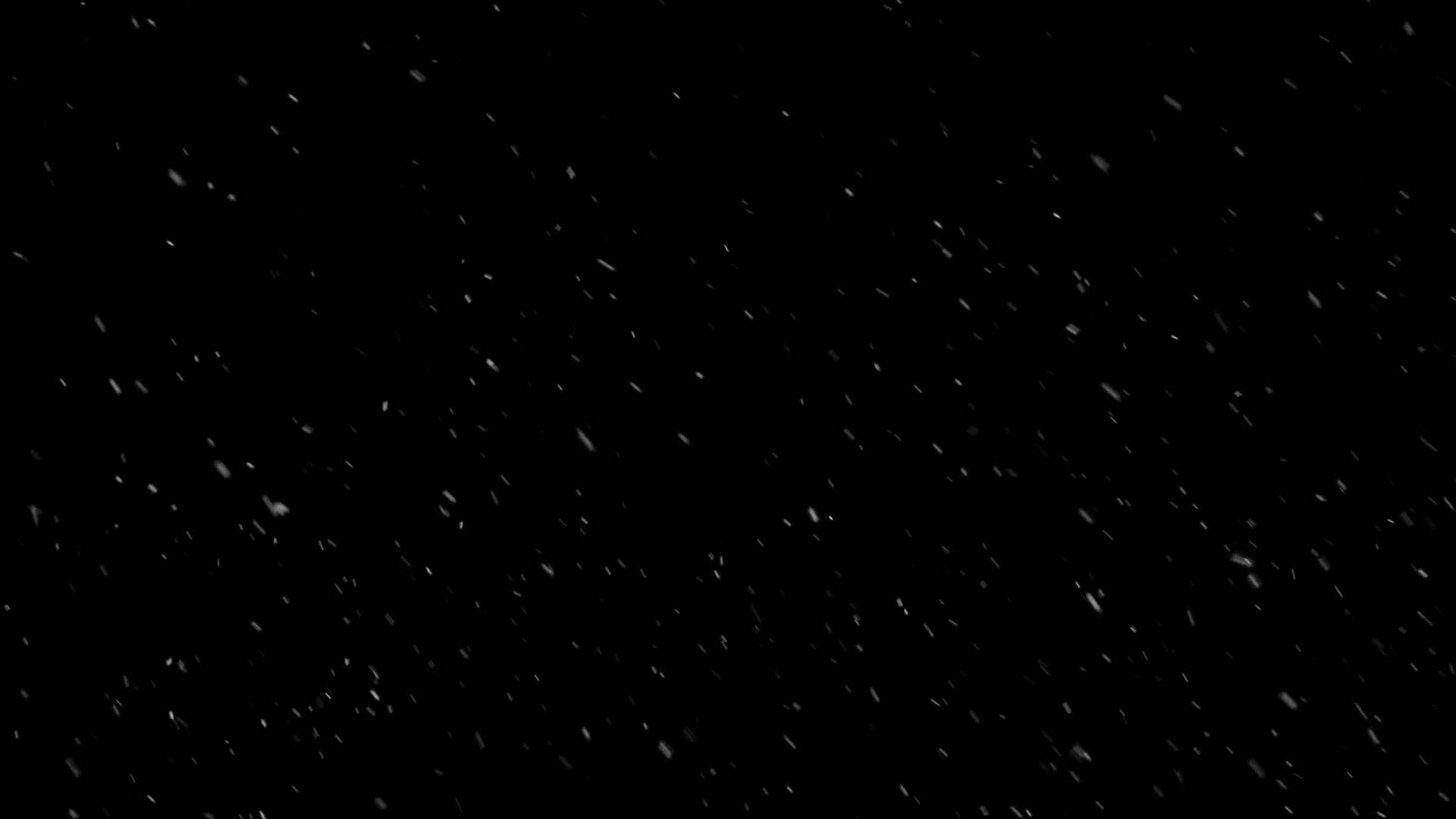 Snowfall Overlay Black Background - Winter Stock Motion Graphics SBV ...