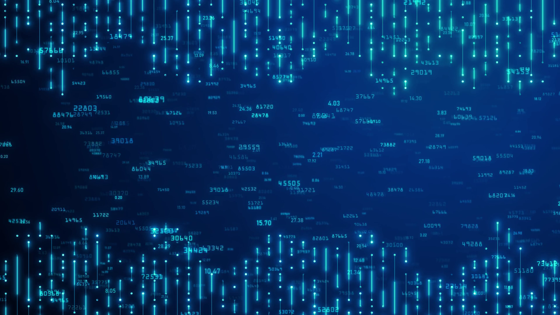 Digital Random Digits With Circuit Board Stock Footage SBV-348381780 ...