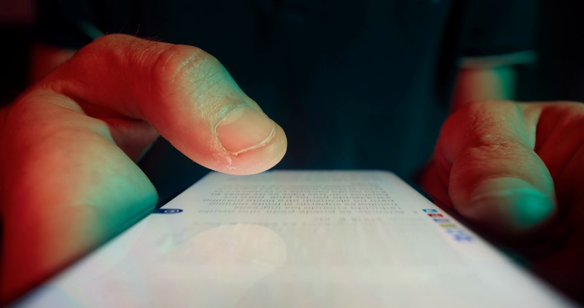 Man Scrolling Reading Internet Article News Stock Footage SBV-347749502 - Storyblocks