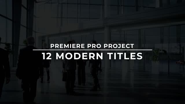 Download Royalty Free Title Templates for After Effects, Premiere Pro