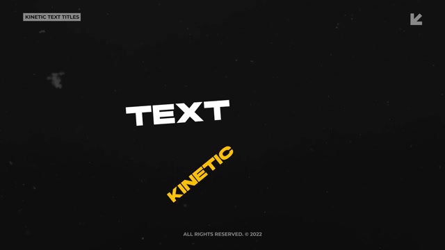Kinetic Text Templates Royalty-Free - Storyblocks