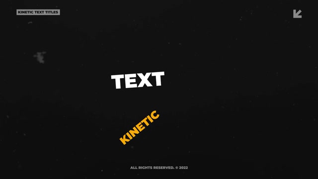 Dynamic Kinetic Text Templates Royalty-Free - Storyblocks