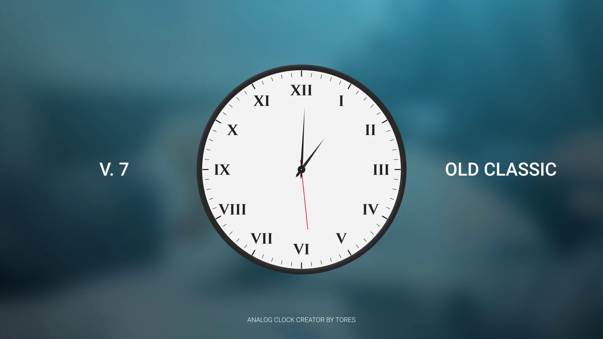 Analog Clock Creator - Storyblocks