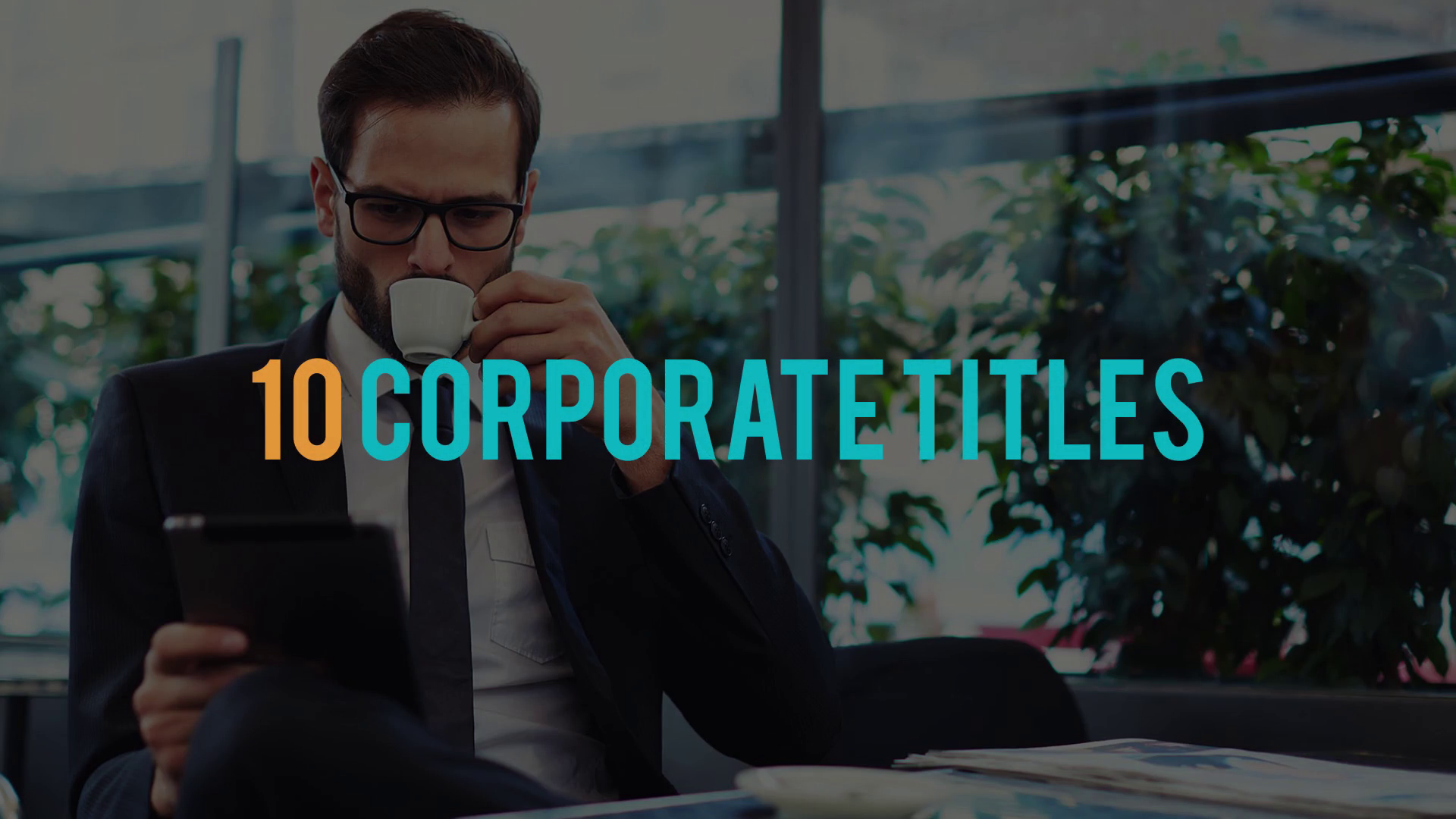Corporate Titles - Storyblocks