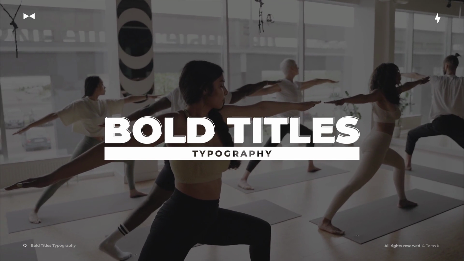 Bold Titles Typography | DaVinci Resolve Template SBV-352201536 ...