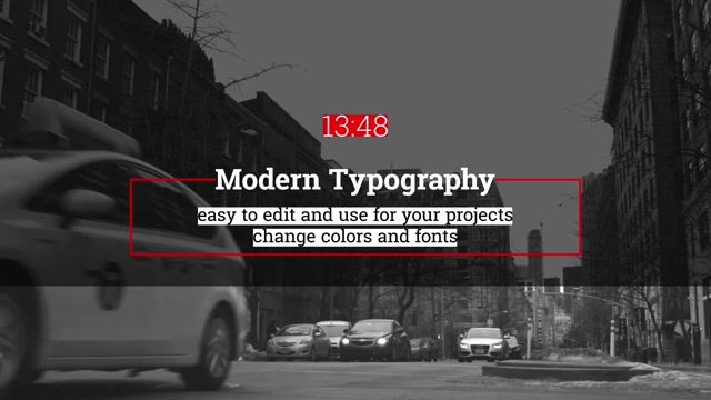 Typography Titles Templates Royalty-Free - Storyblocks