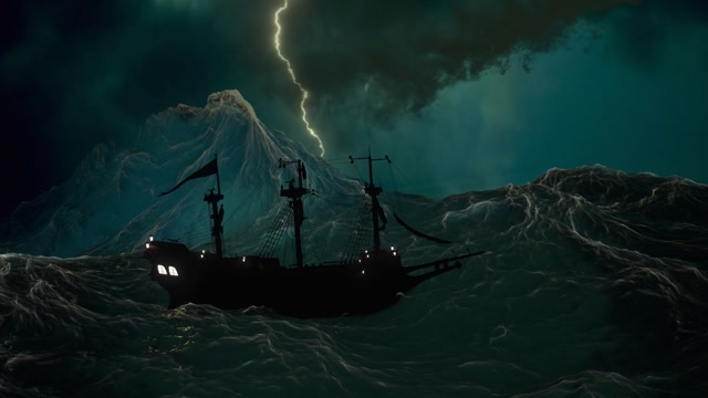 Ship | Effects and Overlays motion backgrounds - Storyblocks