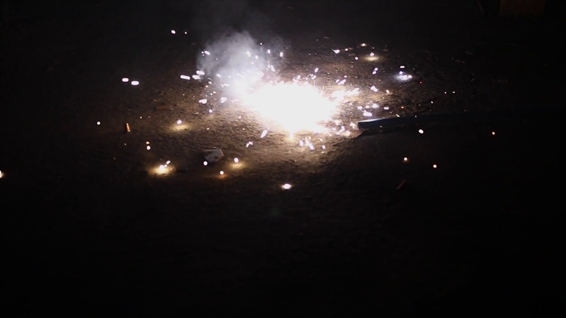 Ground Spinner Firecracker During Deepavali Stock Footage SBV-338976678 ...
