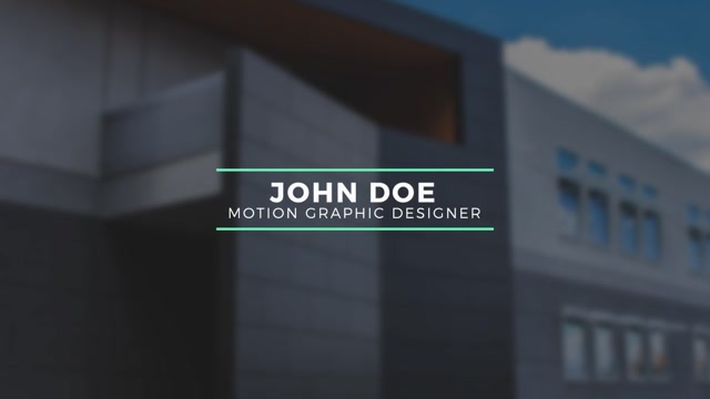 Name Lower Third Templates Royalty-Free - Storyblocks