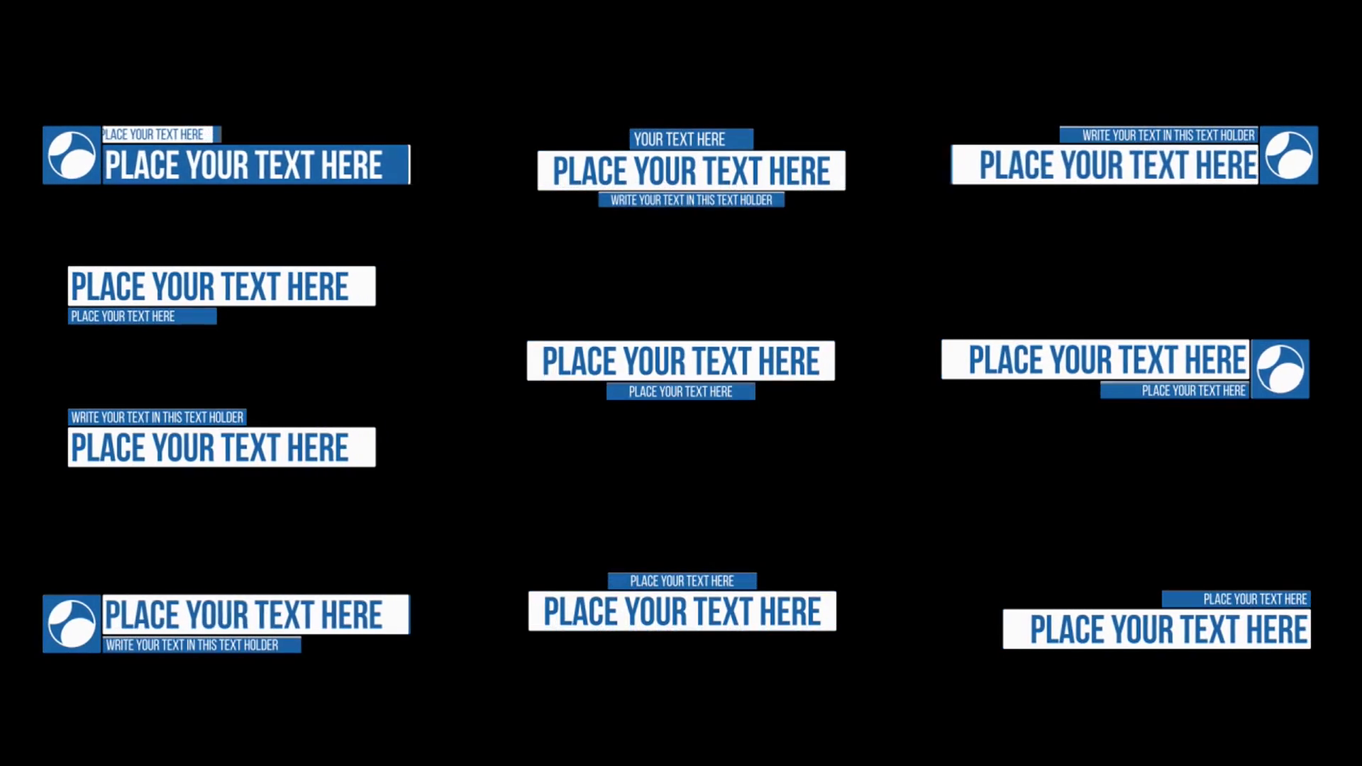 Simple Lower Third | Effects Template SBV-347371654 - Storyblocks