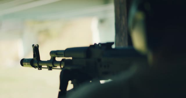 Aim Rifle Stock Footage: Royalty-Free Video Clips - Storyblocks