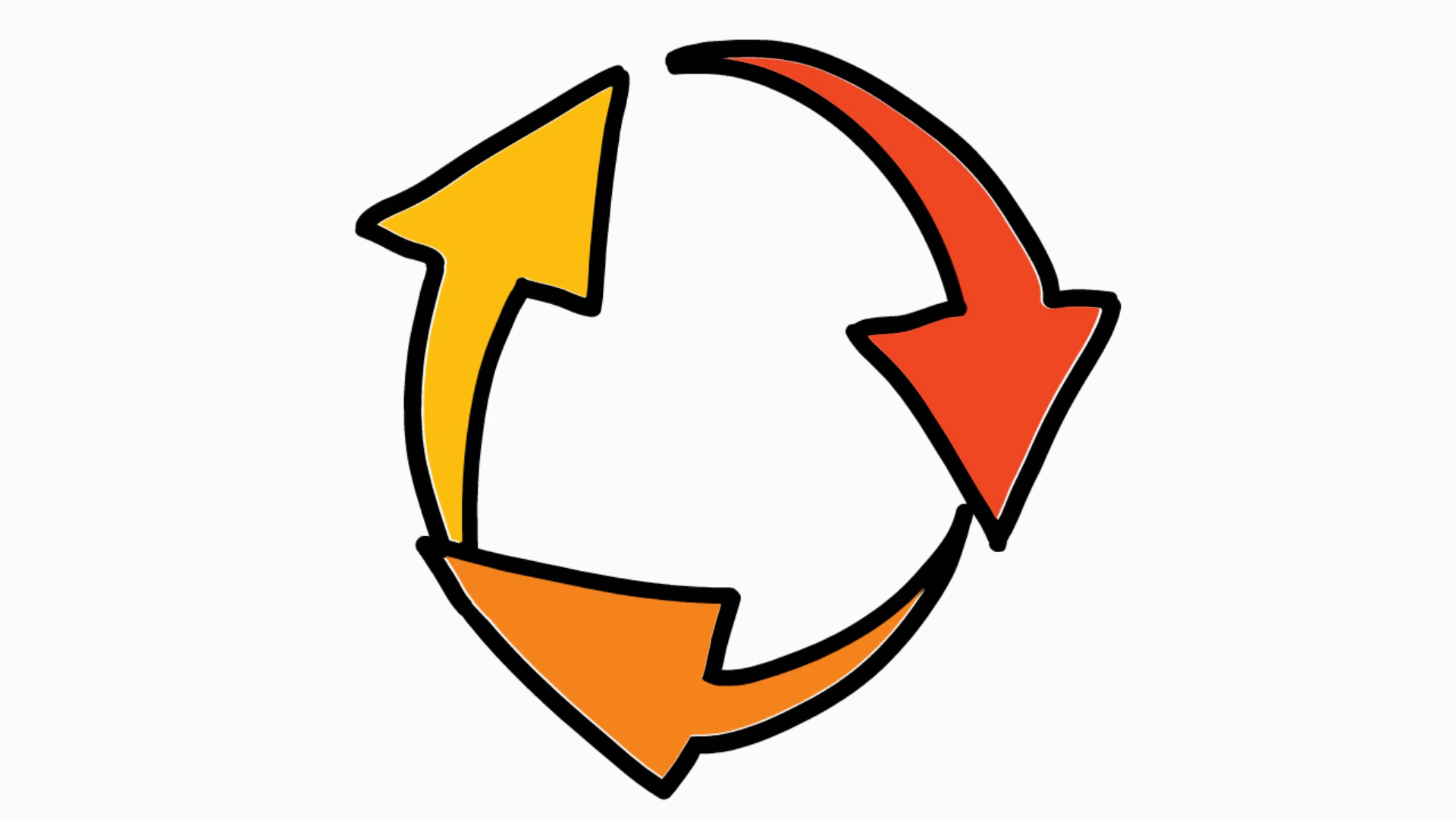 Arrow Circle Cartoon Illustration Hand Drawn Stock Motion Graphics SBV ...