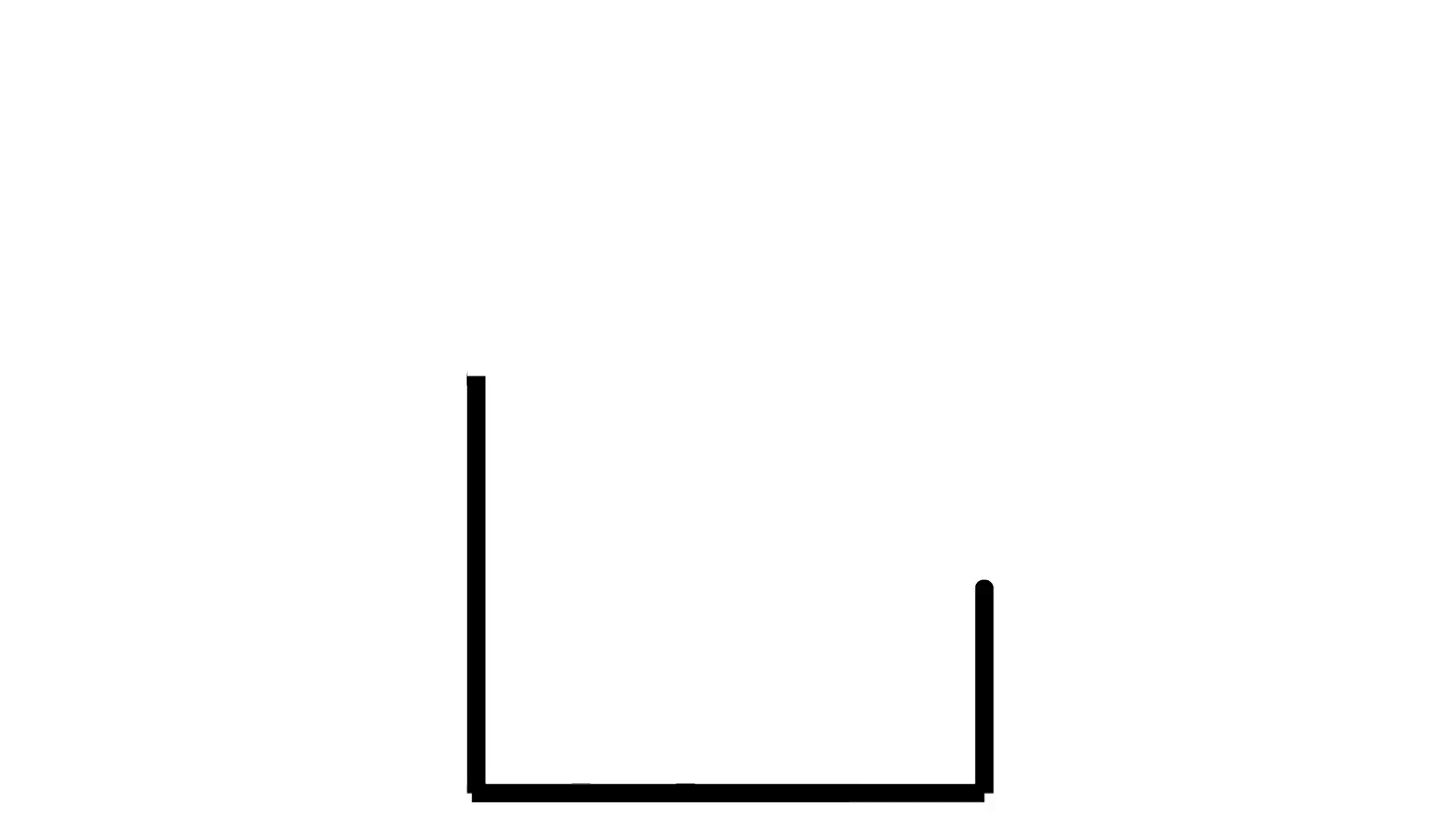 House line drawing illustration animation with transparent background ...