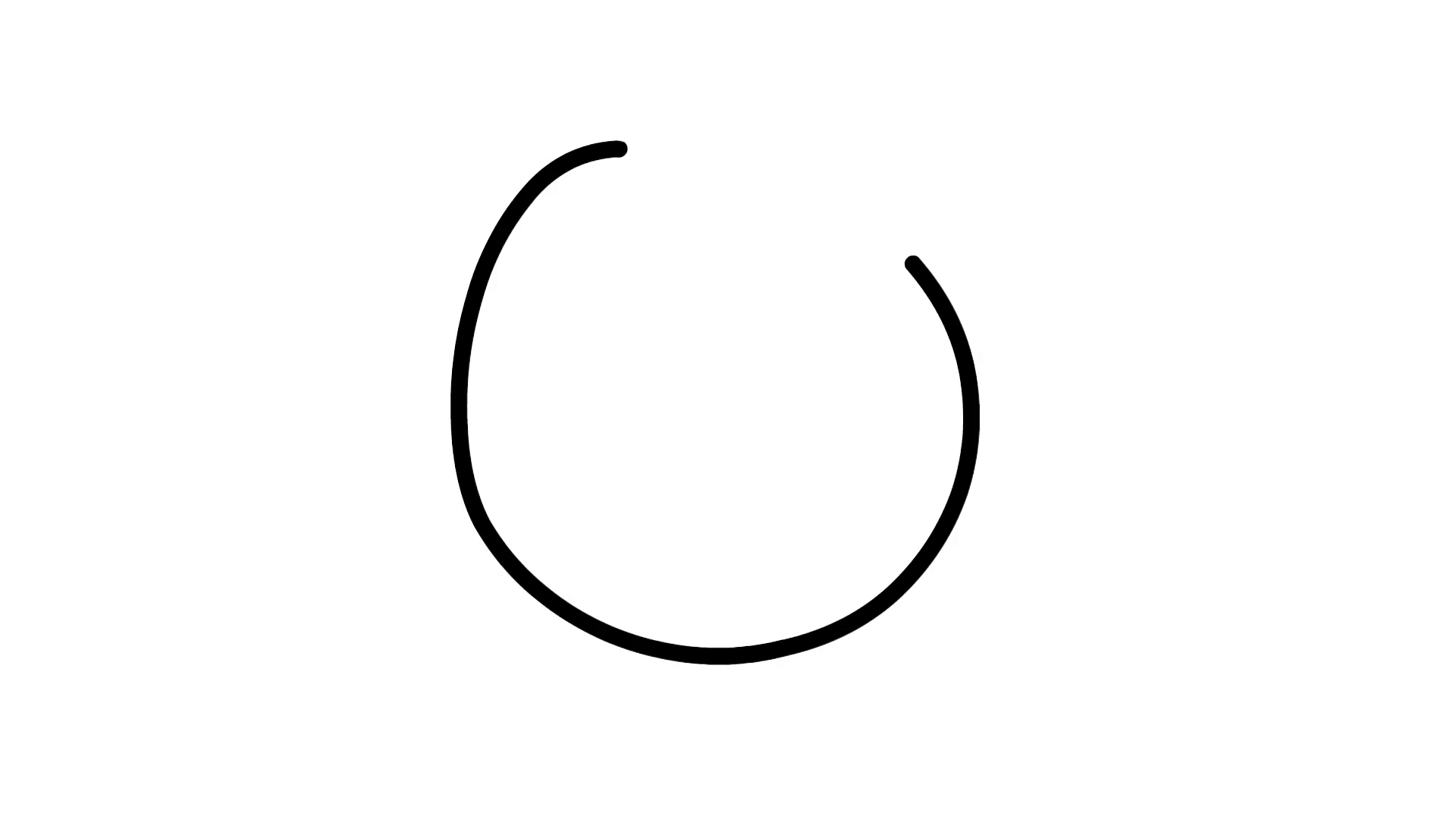 Sun line drawing illustration animation with transparent background ...