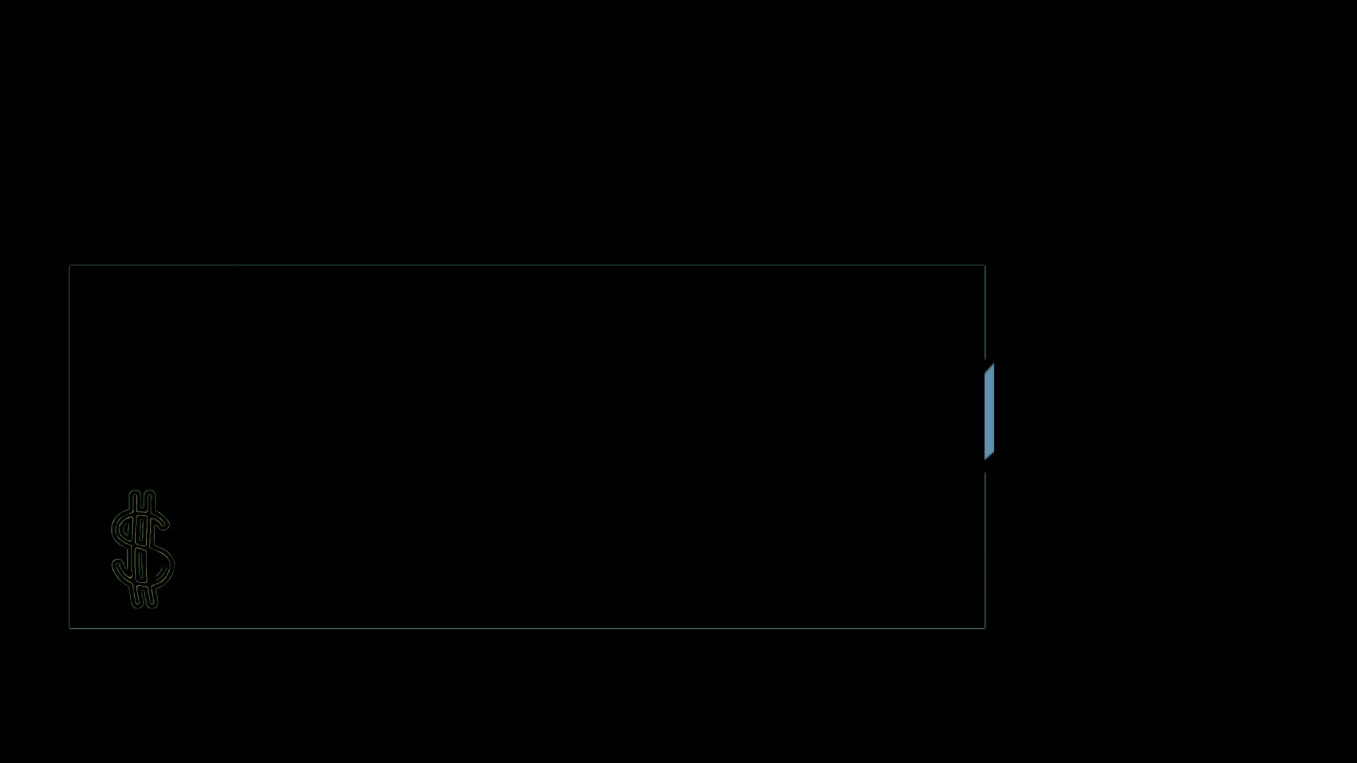 Bank Cheque icon Line Drawing Animation Transparent Vector Motion ...
