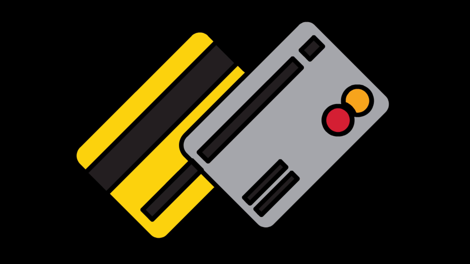 Credit Card Line Drawing Animation Transparent Vector Motion Graphics ...