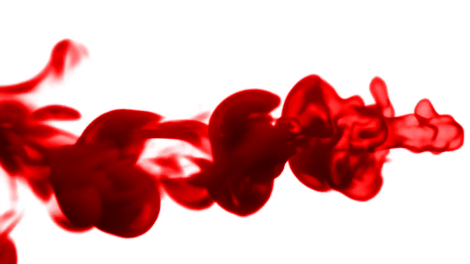 Red Ink Dropped Into Water Slow Motion Video Background Loop HDRed Ink ...