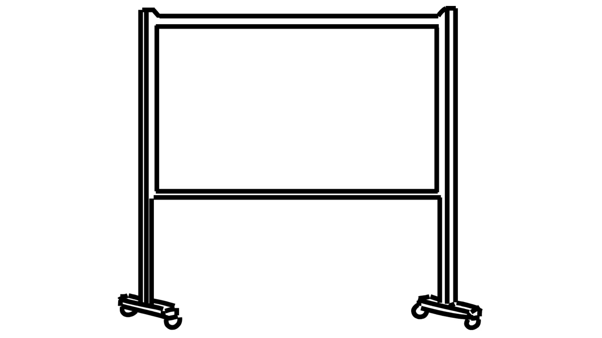 White Board Line Drawing Illustration Stock Motion Graphics SBV ...