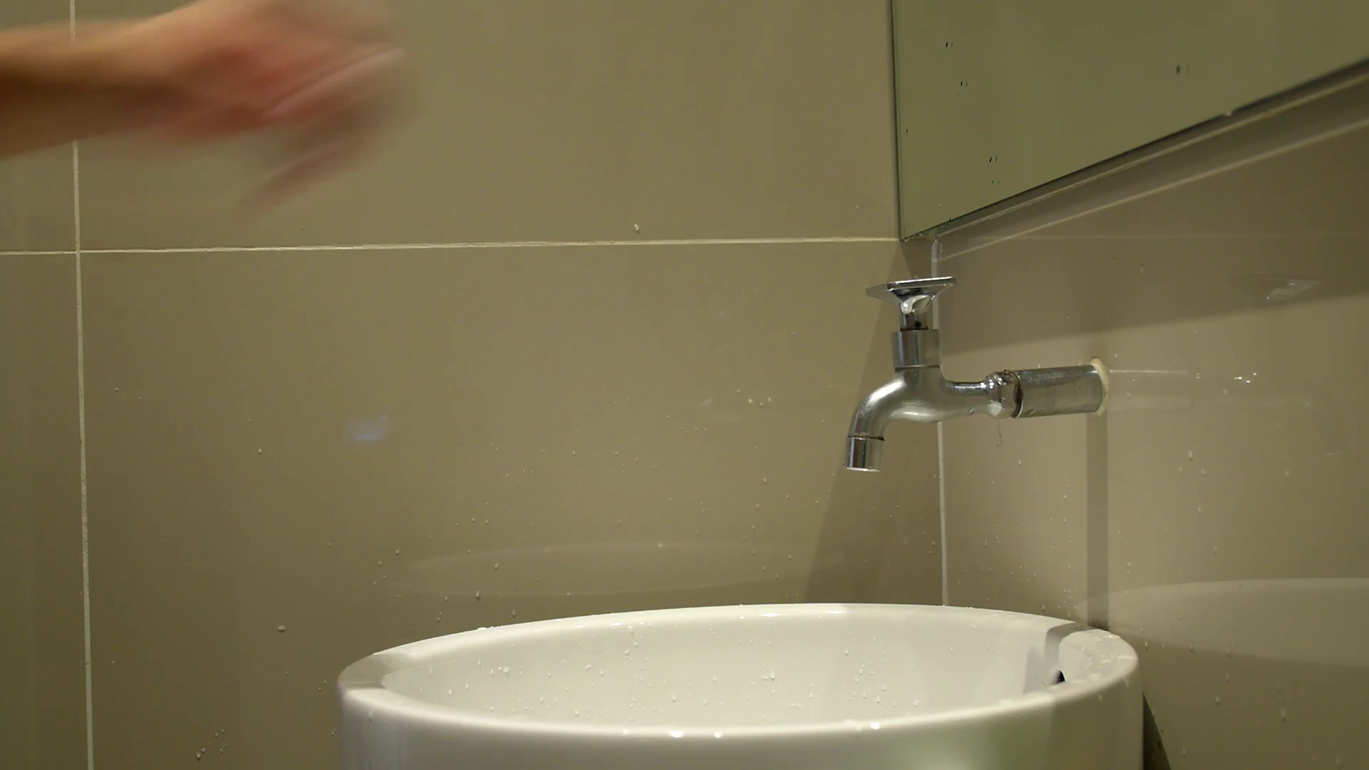 Man Washing Face In Bathroom Sink Stock Footage SBV-304579882 - Storyblocks