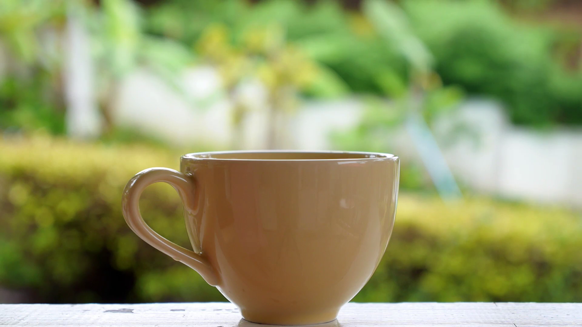 Teapot Pouring Boiling Water Into Cup Stock Footage SBV-304405909 ...