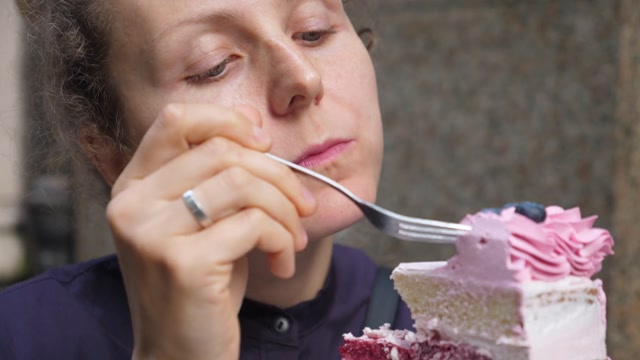 Sniffing Cake Stock Footage: Royalty-Free Video Clips - Storyblocks