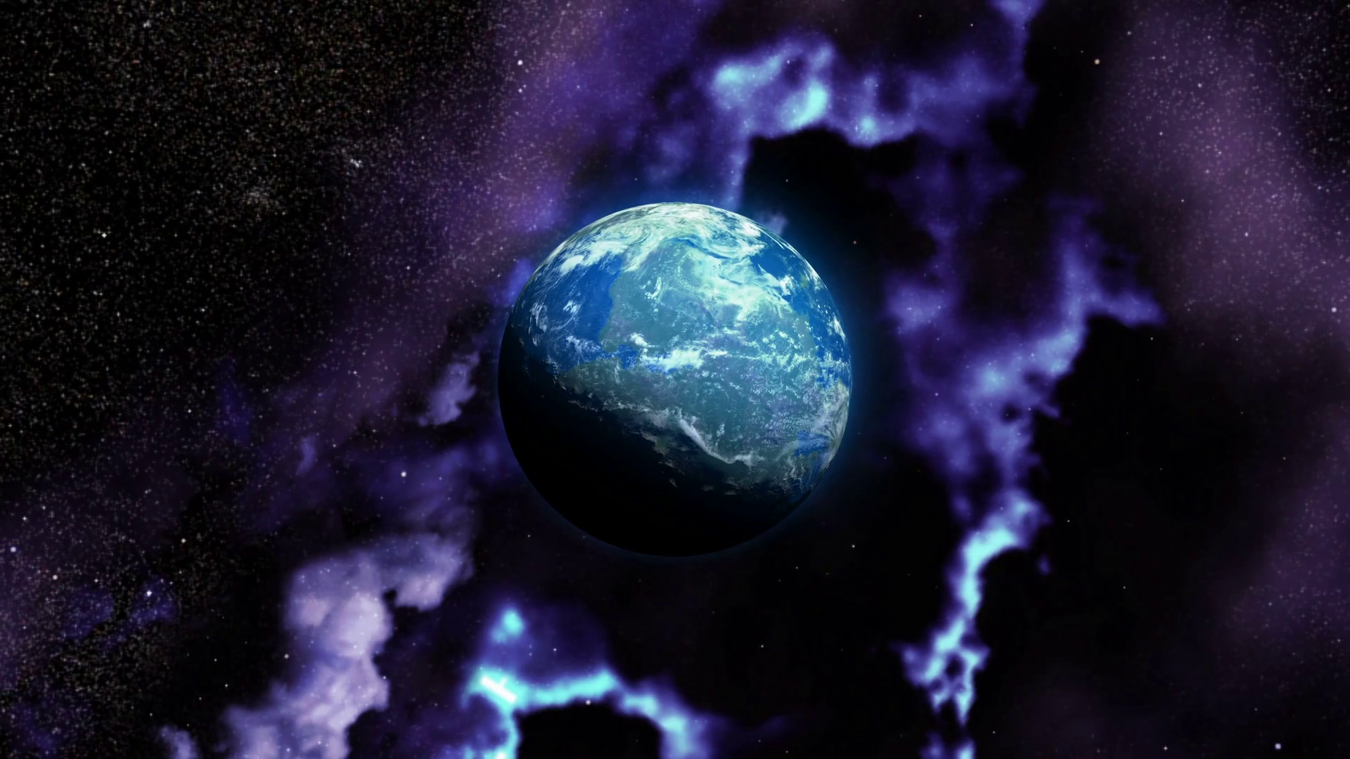Earth Like Alien Planet Moon Fly / Earth 20 Stock Motion Graphics SBV ...