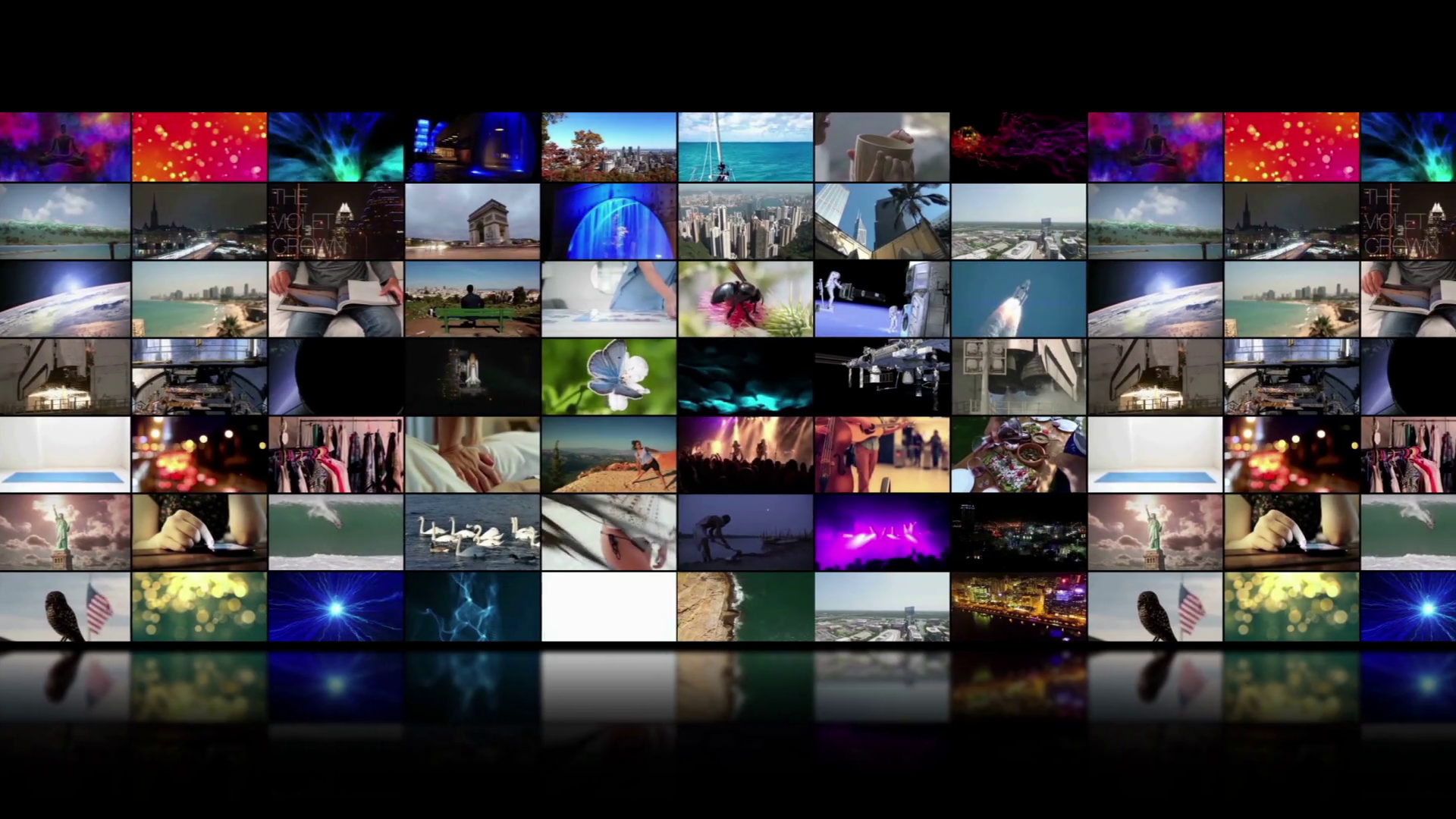 Multi-screen Video Wall Monitors Multiple Stock Motion Graphics SBV ...