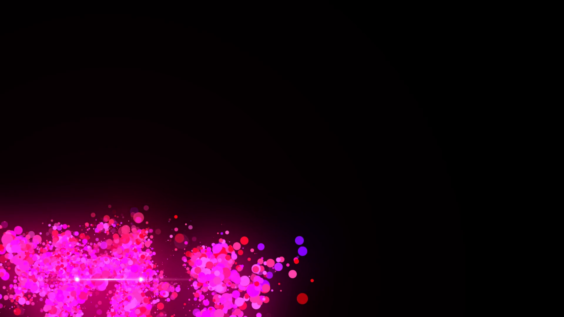 Transparent Lower Third Alpha Channel Particles Based Seamless Loop ...