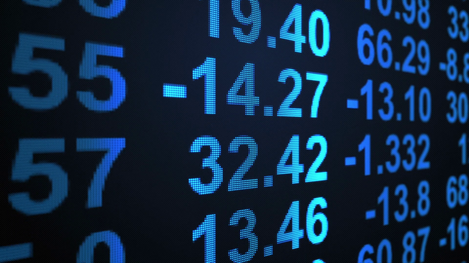 Stock Market Profit Loss Results Display Stock Motion Graphics SBV ...