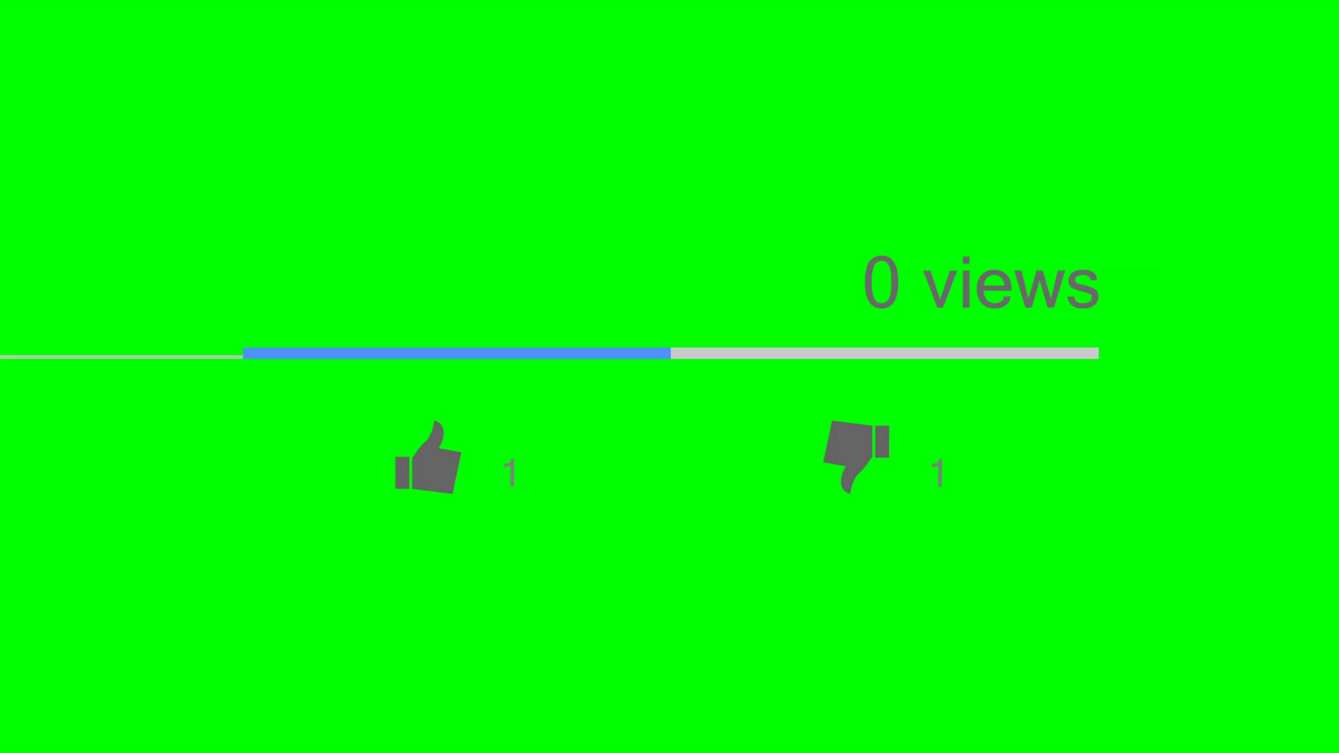 4 K Green Screen 100 Million Views Likes 90 Stock Motion Graphics SBV ...