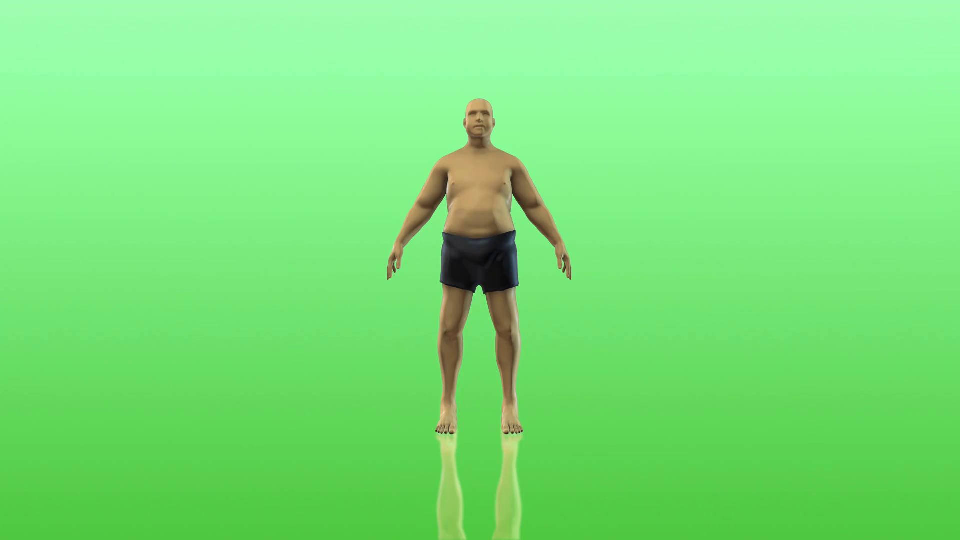 4k Fat To Fit Weight Loss 3d Stock Animation Stock Motion Graphics SBV ...