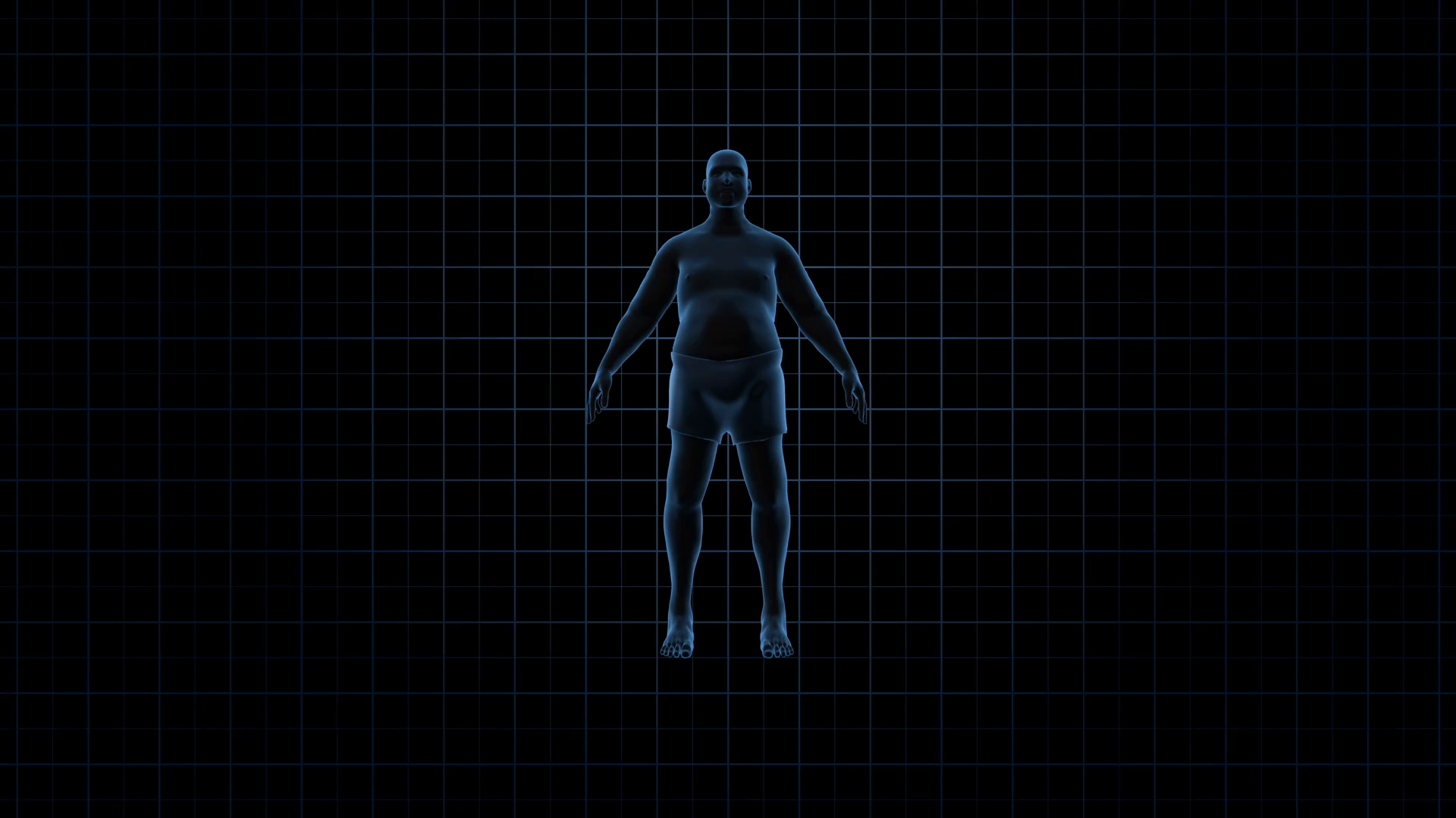 4k Fat To Fit Weight Loss 3d Stock Animation Stock Motion Graphics SBV ...