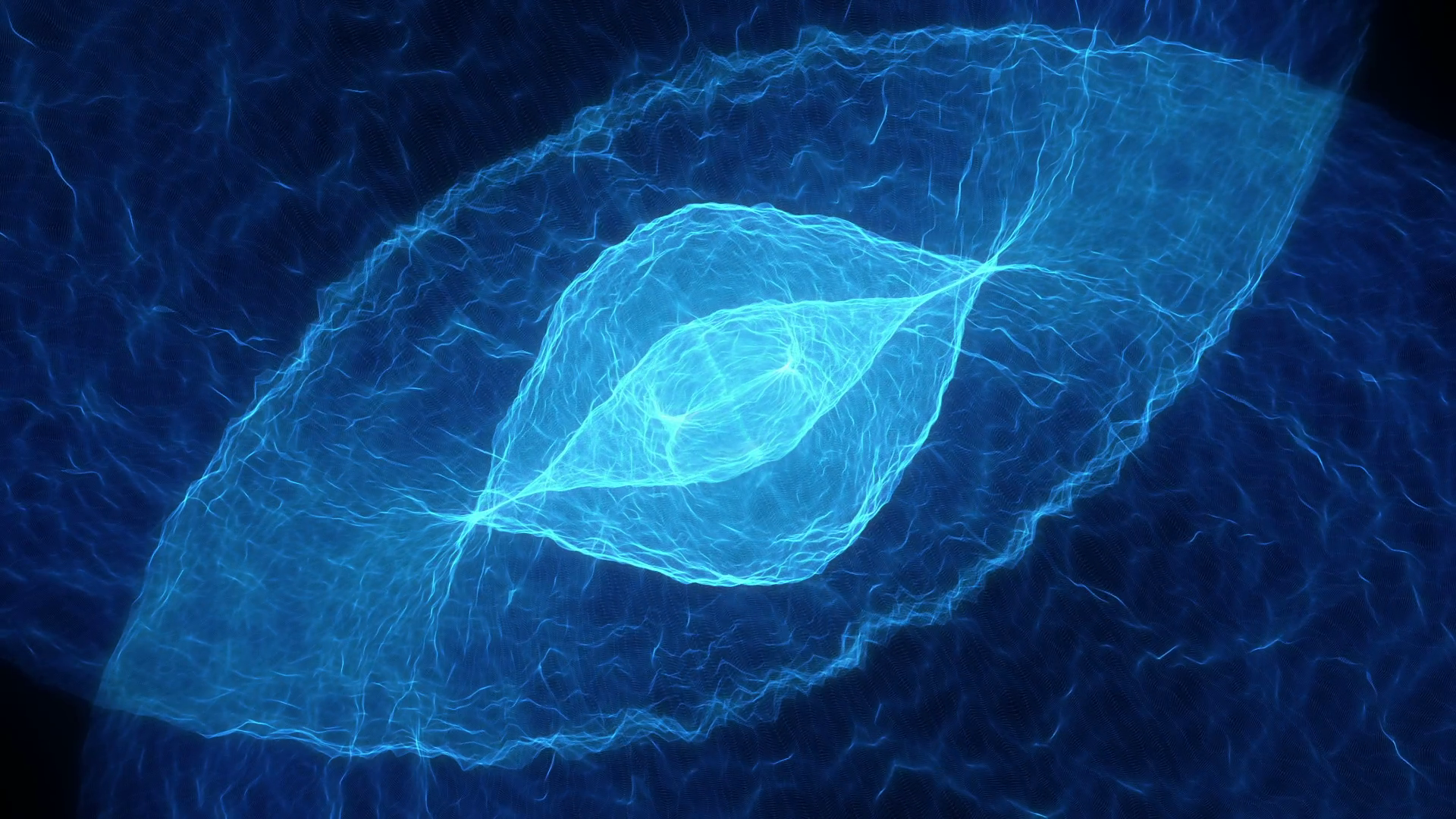 Cosmic Eye Made Of Tiny Glowing Light Stock Motion Graphics SBV ...