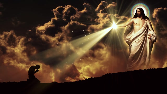 Jesus Christ | Colors motion backgrounds - Storyblocks