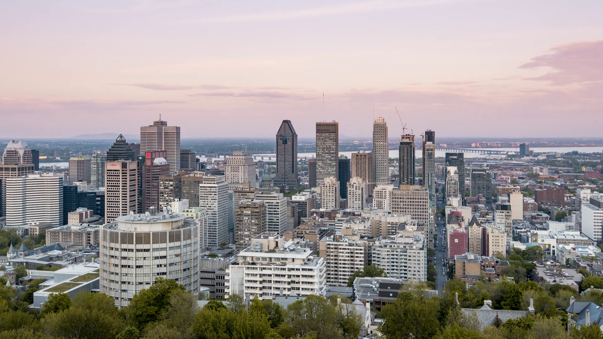 4k Timelapse Sequence Of Montreal Quebec Stock Footage SBV-307443281 ...