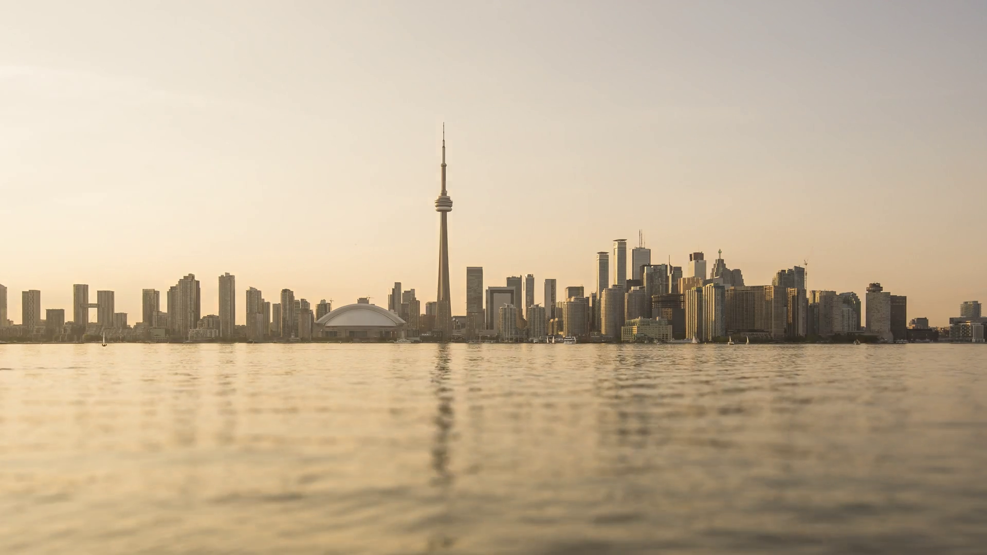 The Skyline Of Toronto 4k - Day To Night Stock Footage SBV-302831228 ...
