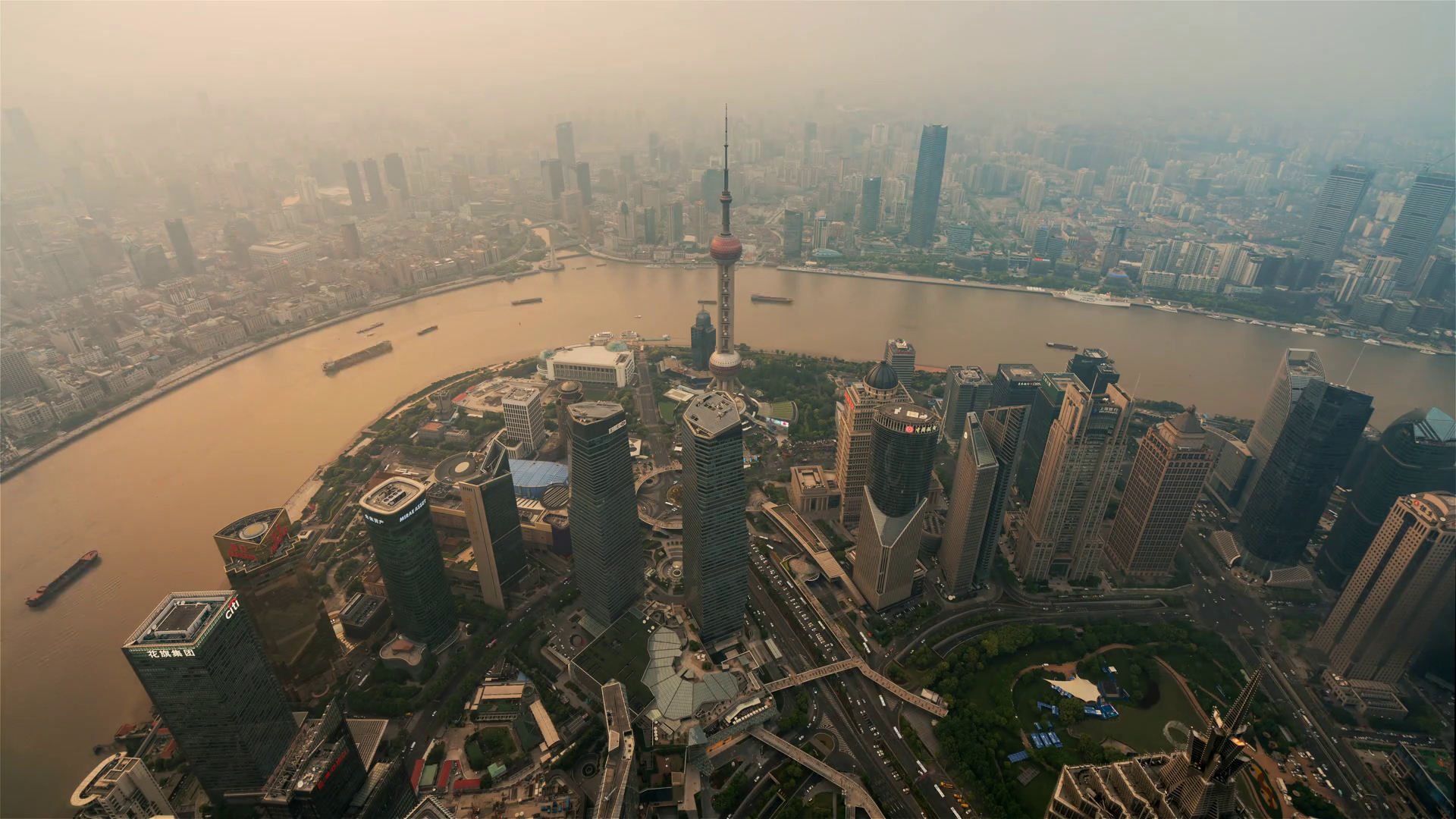 4k Timelapse Sequence Of Shanghai China - Stock Footage SBV-327809891 ...