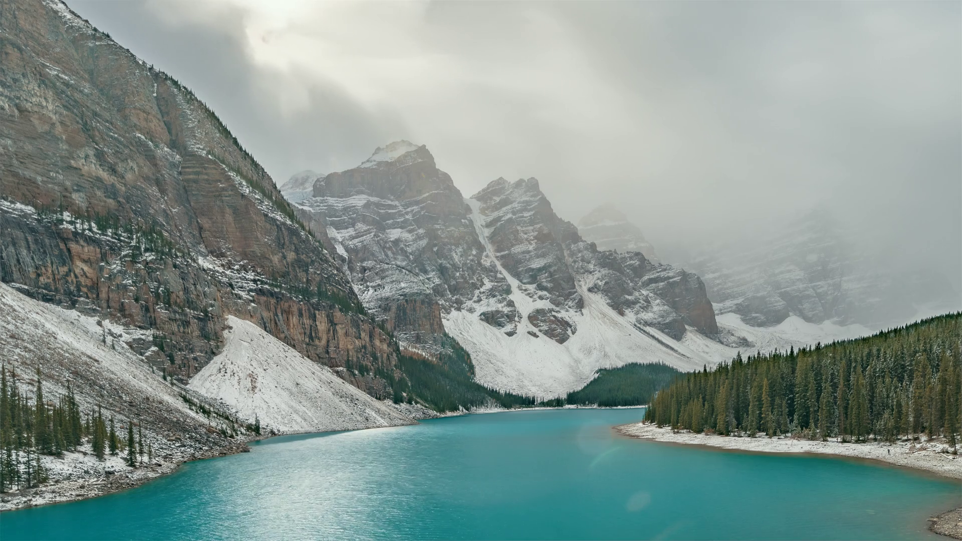 4k Timelapse Sequence Of Banff National Park Stock Footage SBV ...