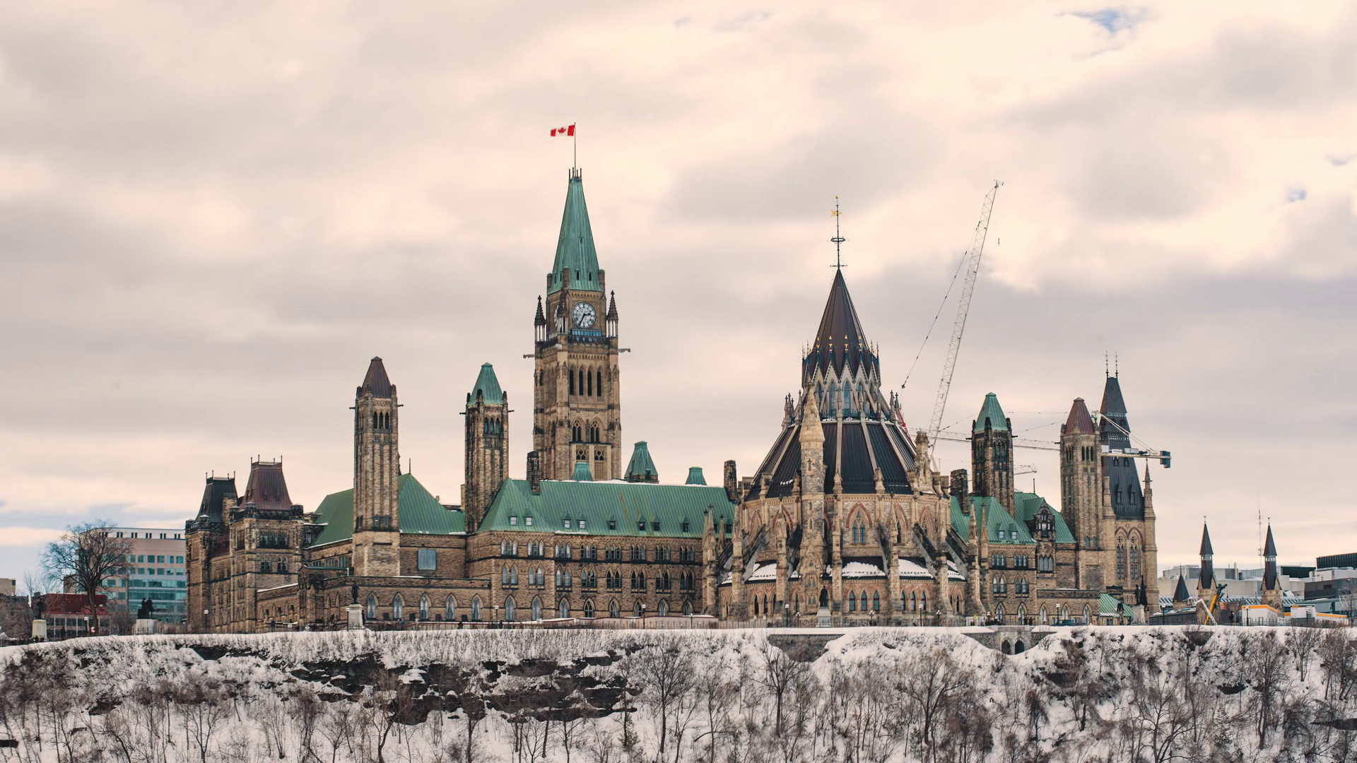 4k Timelapse Sequence Of Ottawa Canada - Stock Footage SBV-313222984 ...