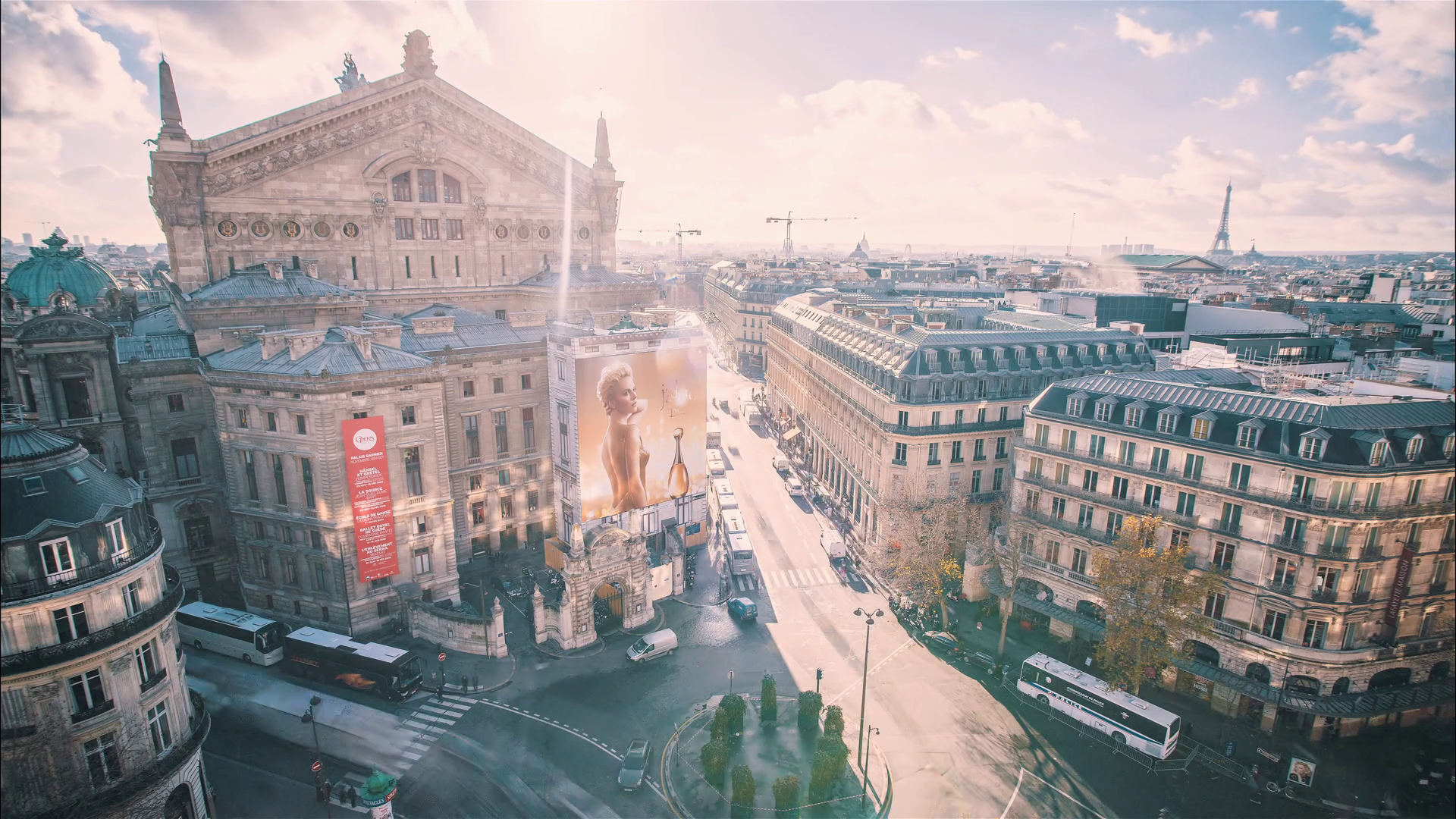 4k Timelapse Sequence Of Paris France - Back Stock Footage SBV ...