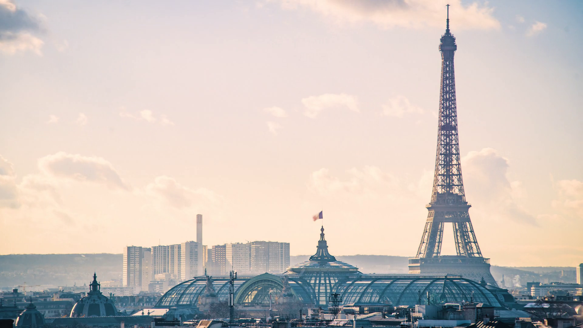 4k Timelapse Sequence Of Paris France - Stock Footage SBV-320407450 ...