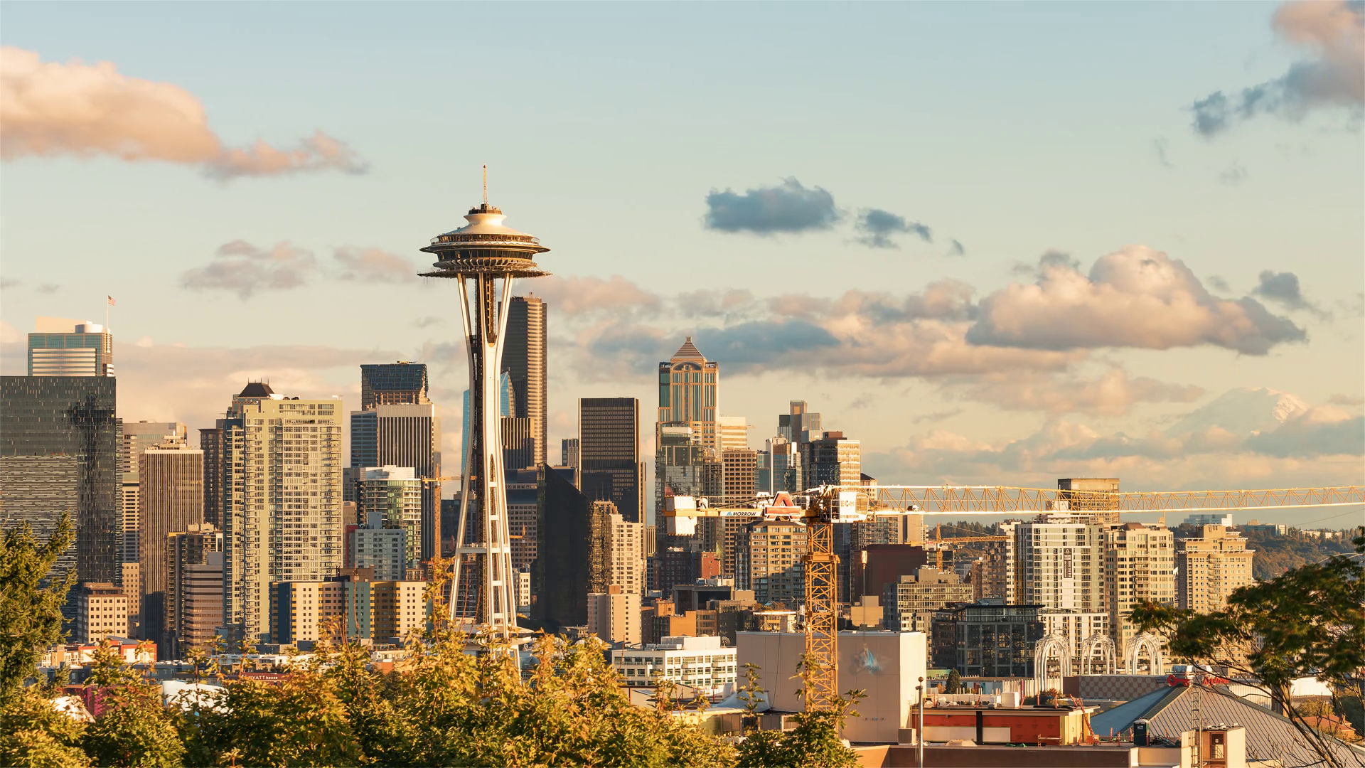 4k Timelapse Sequence Of Seattle Usa - Stock Footage SBV-320407413 ...