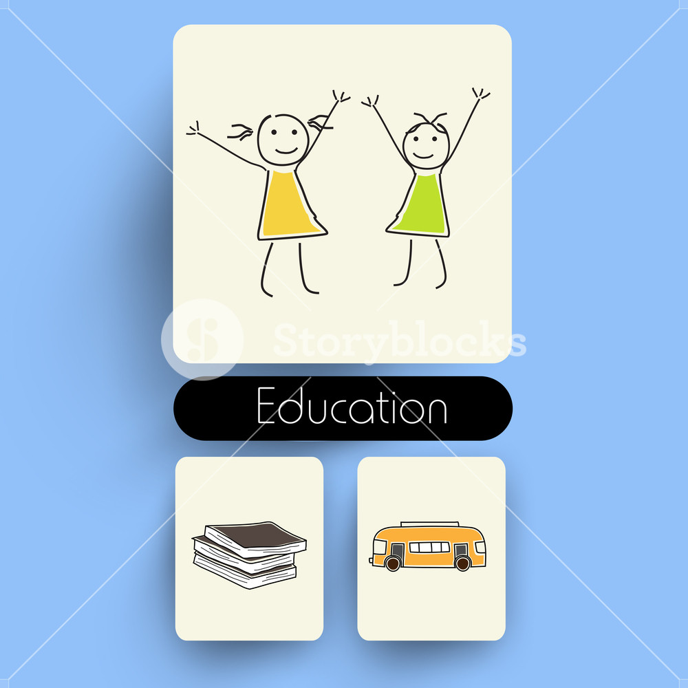 Abstract Educational Background. Royalty-Free Stock Image - Storyblocks