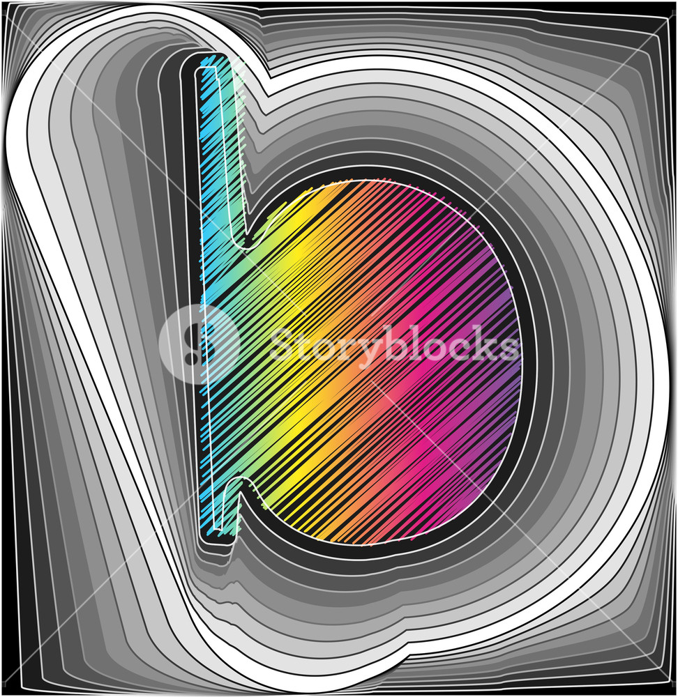 Abstract Font. Vector Illustration Royalty-Free Stock Image - Storyblocks