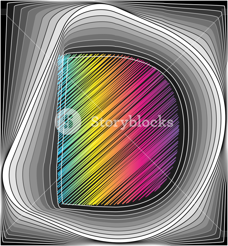 Abstract Font. Vector Illustration Royalty-Free Stock Image - Storyblocks