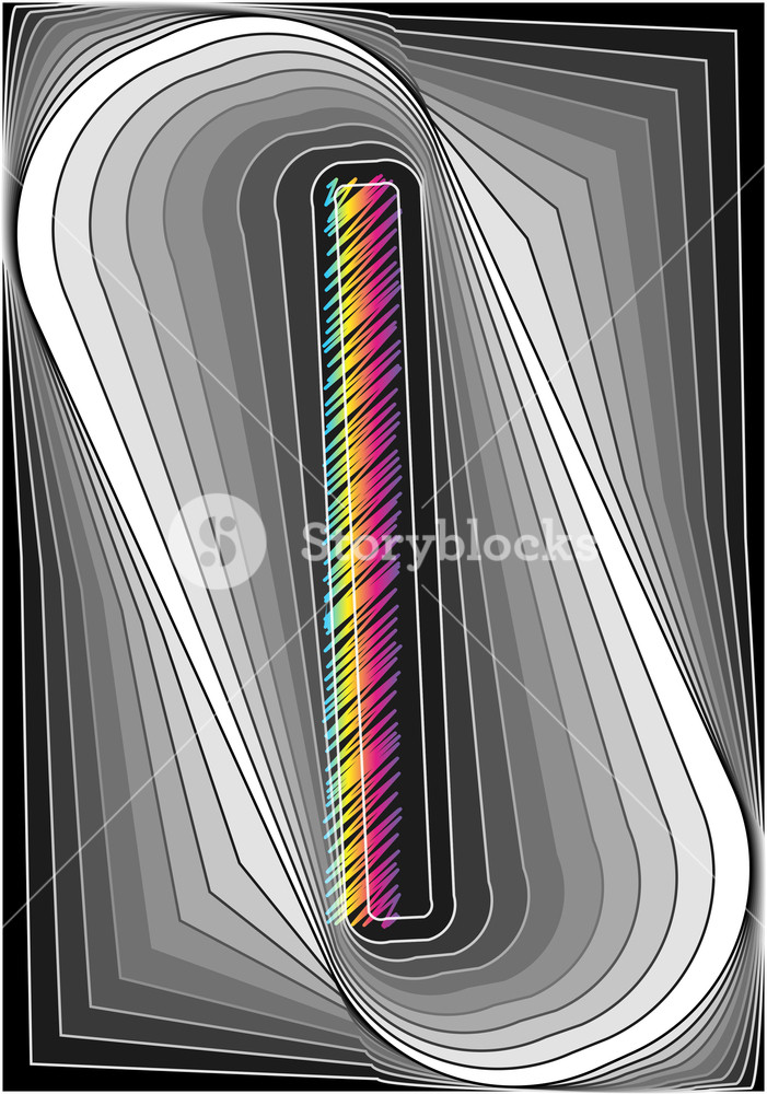 Abstract Font. Vector Illustration Royalty-Free Stock Image - Storyblocks